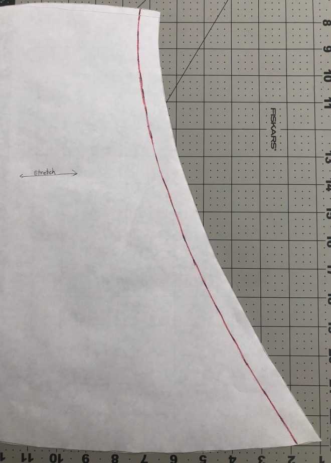 Lining the hood of my Lane Raglan – Sew Gr8ful