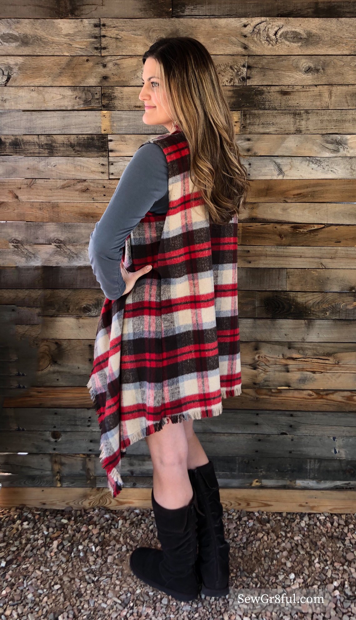 Two pattern hacks – I love fringe – Sew Gr8ful